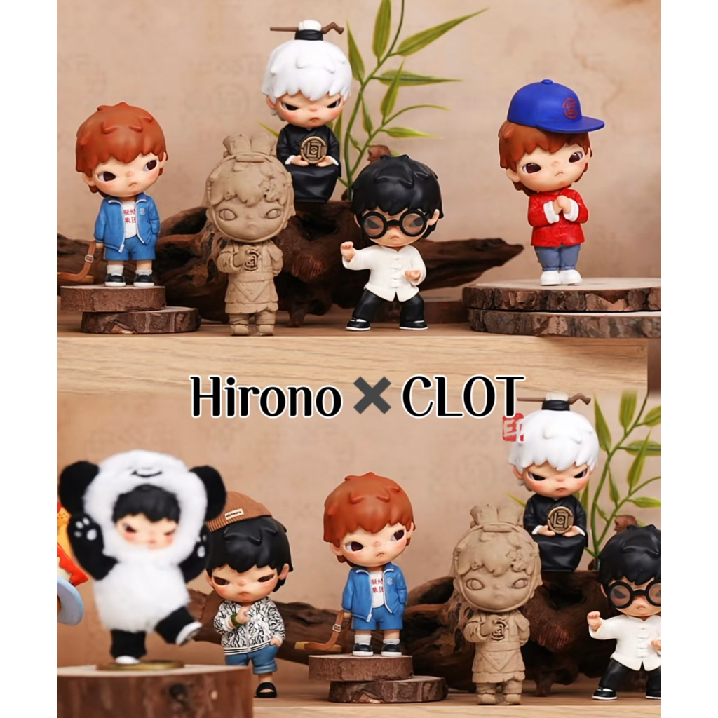 【壹樂】hirono clot 小野 clot popmart 泡泡瑪特凝結集團 陳冠希 盒玩 正版 | 蝦皮購物