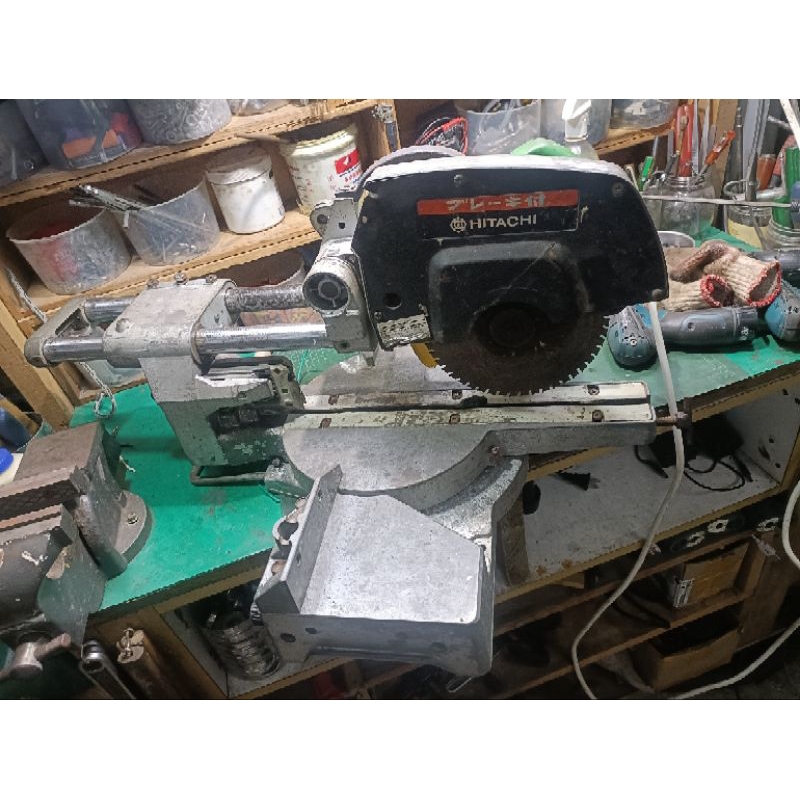 中古品 日立 HITACHI C8FB 8吋 216mm 雙軌多角度切斷機/切割機 免運 | 蝦皮購物