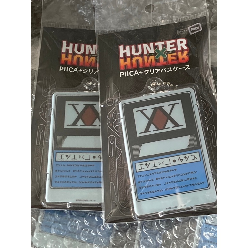 現貨不用等 日版 HUNTER×HUNTER 獵人卡套 官方授權 獵人執照 PIICA＋發光卡套 日本進口 | 蝦皮購物