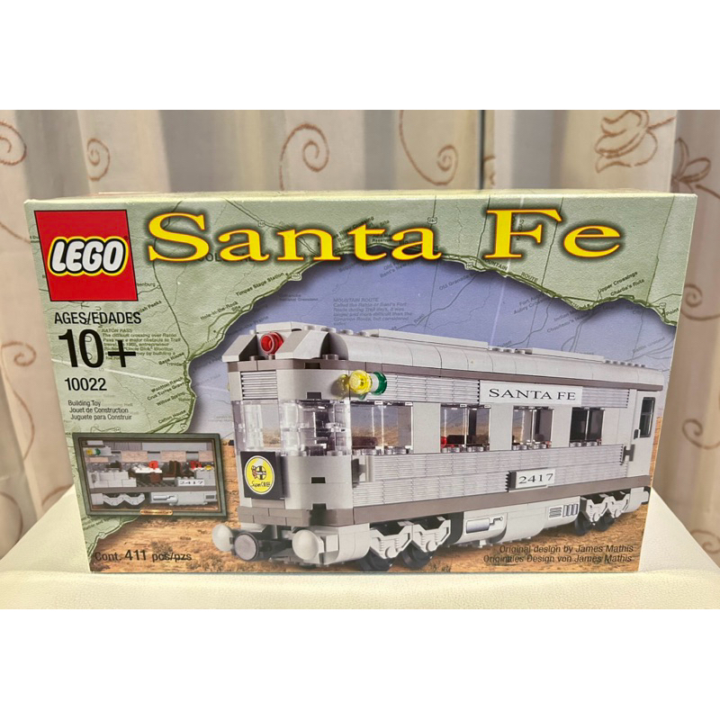“小咩寶的樂高屋”～LEGO 樂高 10022 Santa Fe 聖塔菲-經典火車/鐵路/鐵道 2002年，全新未拆～ | 蝦皮購物