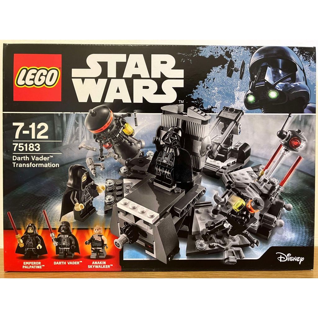 LEGO 75183 星際大戰 達斯維達的誕生 | 蝦皮購物