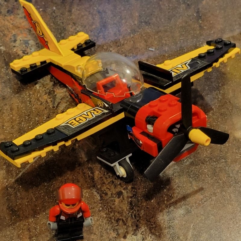 免運樂高 Lego 60144 飛機 戰鬥機 噴射機 二手無書無盒 | 蝦皮購物