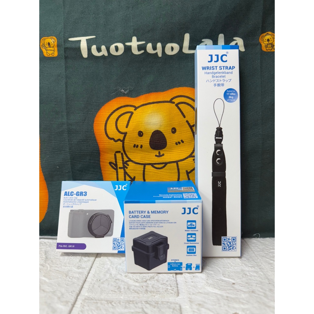 JJC ALC-GR3 自動鏡頭蓋/相機電池收納盒/手腕帶 | 蝦皮購物
