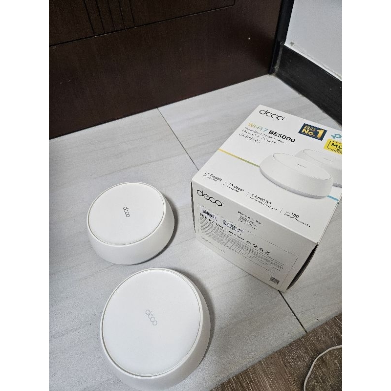 TPLINK DECO BE25兩入組MESH BE5000 WIFI7 無限路由器 | 蝦皮購物