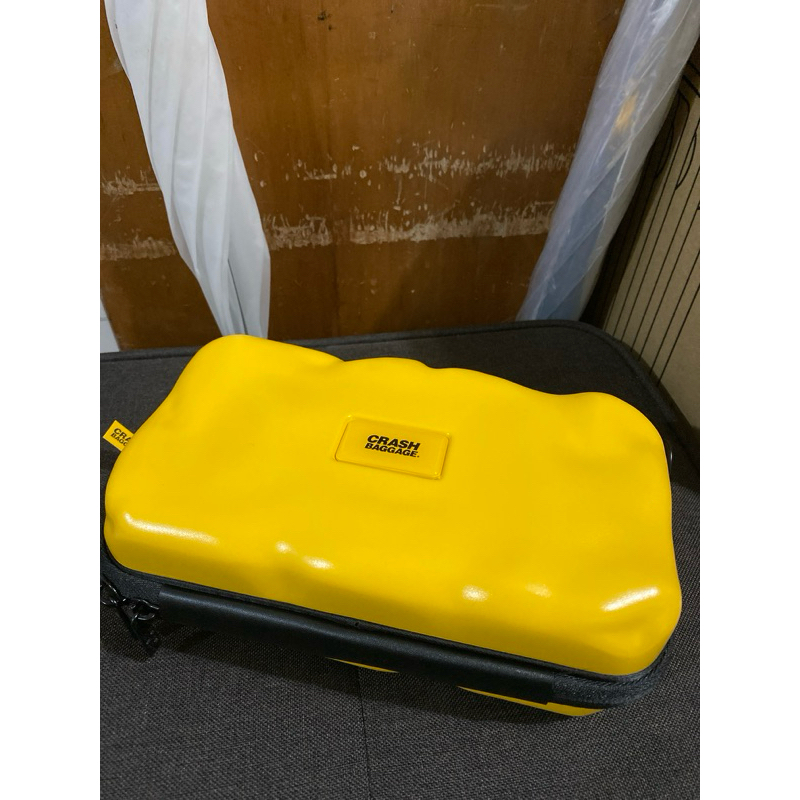 【全新1組便宜賣】Crash Baggage Mini Icon 隨身包/斜背包/腰包-經典黃 | 蝦皮購物