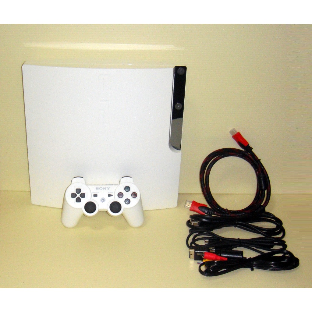 PS3 2507A 500G 主機 典雅白 軟改最新版本4.91(GOAT1111下標) | 蝦皮購物