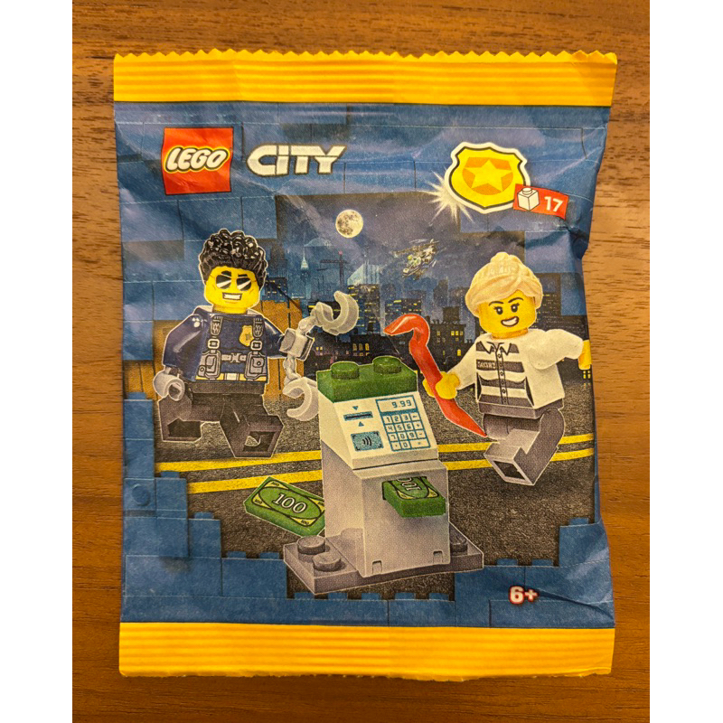 《Brick Factory》樂高 LEGO 952304 警察 騙子 小偷 ATM 提款機 城市系列 | 蝦皮購物