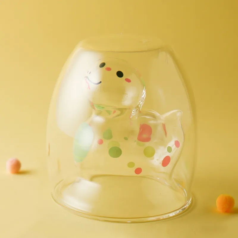 [蛇年限定]【好玻GOODGLAS】蛇寶雙層玻璃杯《WUZ屋子-台北》玻璃杯 水杯 茶杯 造型杯 蛇年 蛇寶寶 | 蝦皮購物