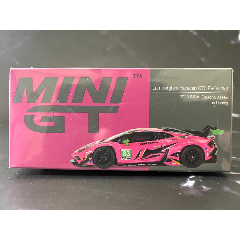 玩具偉富 現貨MINI GT 772 藍寶堅尼 Huracan GT3 EVO2 IMSA 2023年 迪通拿 24小時 | 蝦皮購物