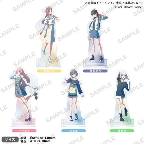 《現貨》MyGO!!!!!「Weiβ Schwarz MyGO!!!!! ver.」壓克力立牌 BanG Dream! | 蝦皮購物