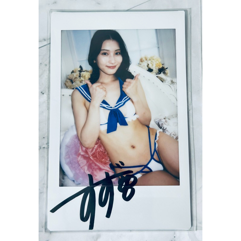 TRE TSE JKF 成人展寫真展 AV女優簽名拍立得 本庄鈴 | 蝦皮購物