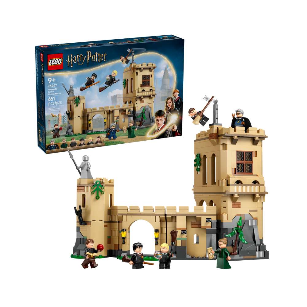 【積木樂園】樂高 LEGO 76447 哈利波特系列 Hogwarts™ Castle: Flying Lessons | 蝦皮購物