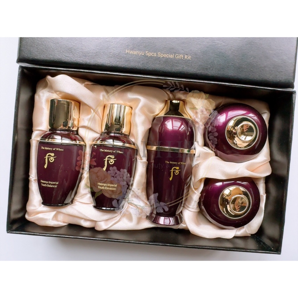WHOO 后 還幼5件組 還幼水乳+還幼膏4ml+還幼眼霜4ml+還幼精華7ml 現貨 有效期2027.09 | 蝦皮購物