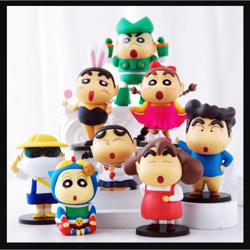 【Promise可可小舖】台灣現貨正版 52TOYS 蠟筆小新 搞怪cos系列 盲盒 常規8款+1隱藏 | 蝦皮購物