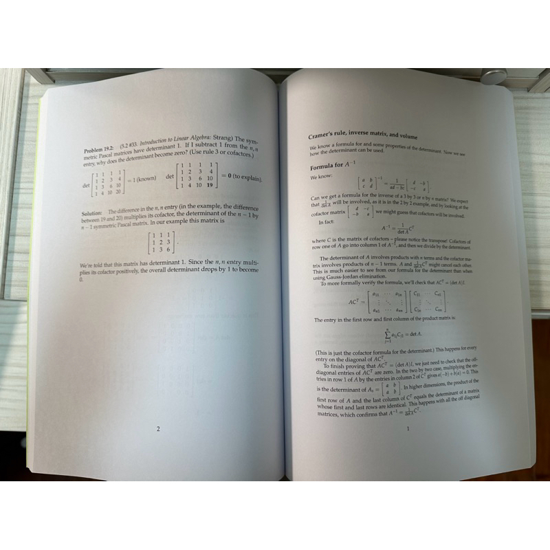 麻省理工學院 Gilbert strang mit 線性代數講義 linear algebra 完整含習題 | 蝦皮購物