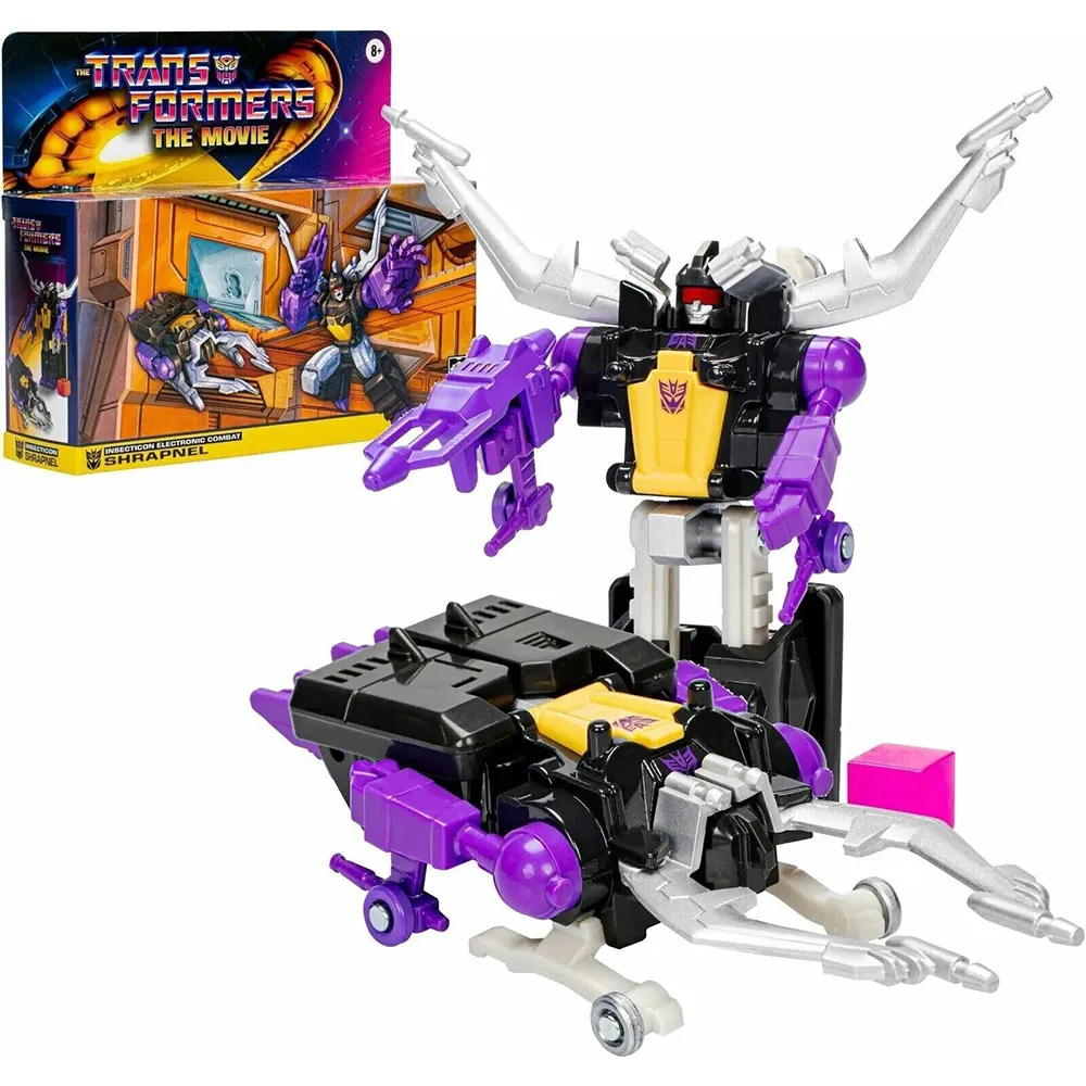 【超萌行銷】現貨 變形金剛 1986 電影 復古系列 RETRO 霰彈 SHRAPNEL | 蝦皮購物