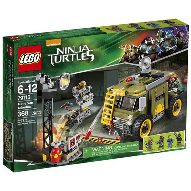 LEGO 樂高 79115 Turtle Van Takedown 忍者龜 烏龜車 拉斐爾 米開朗基羅 電影版 | 蝦皮購物