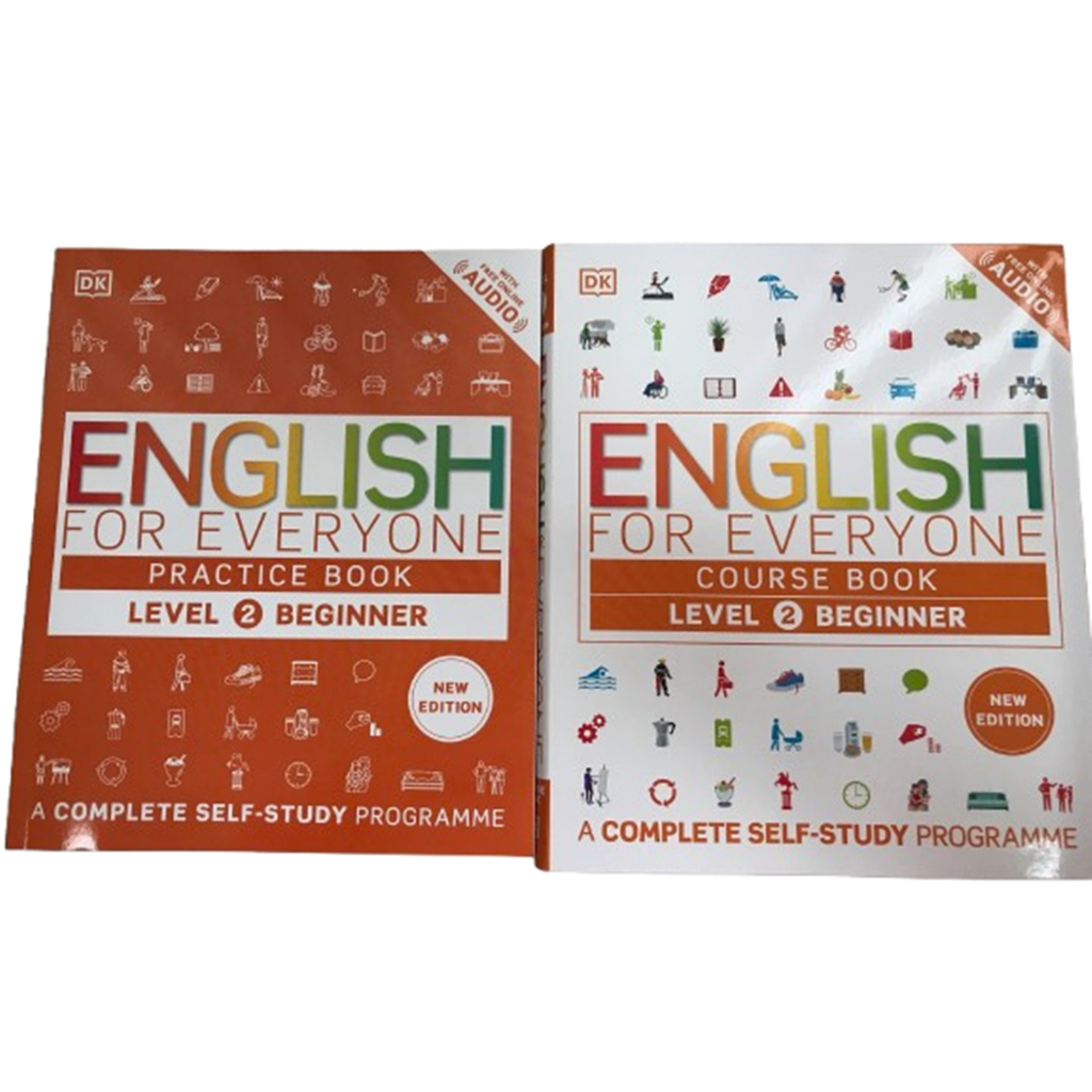 (現貨) English for Everyone Course Book Level 2:Beginner+Practice Book ...