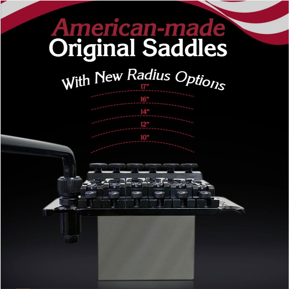 Floyd Rose USA Original Saddle Sets 原廠 CNC 鍛造 高階 可選 弧度 弦鞍 套組 | 蝦皮購物