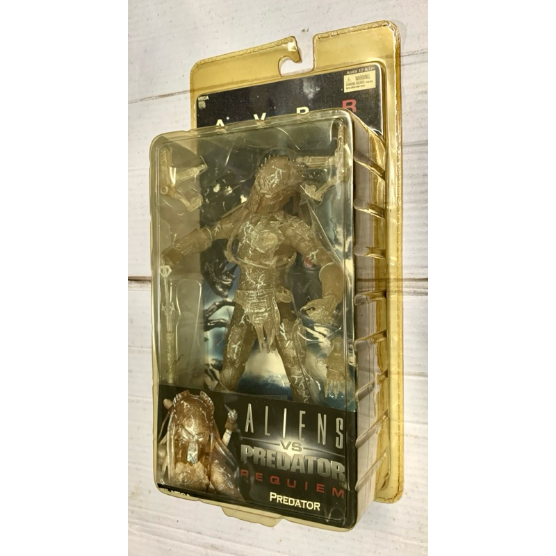 NECA AVP Alien vs Predator Requiem 終極戰士 匿蹤版 透明版 全新 | 蝦皮購物