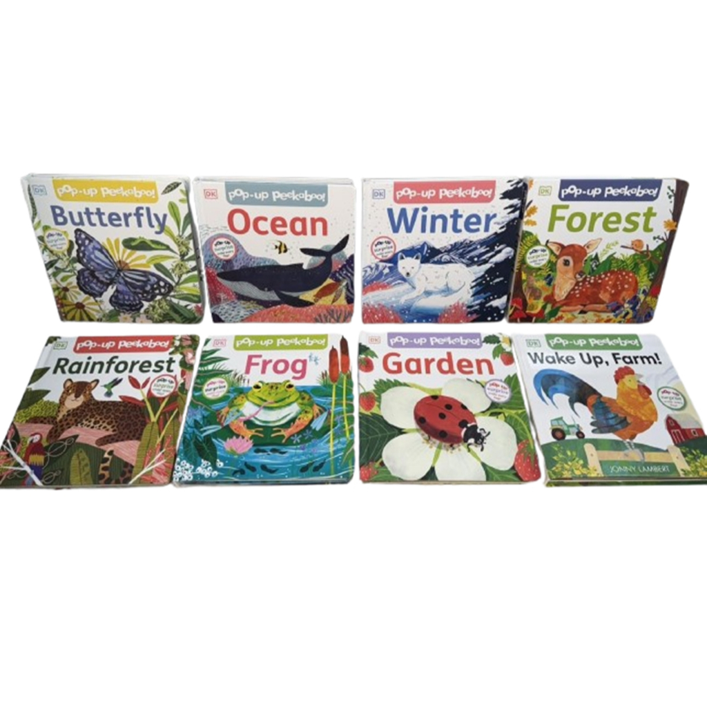 Pop-Up Peekaboo!Garden+:Frog+Wake up, Farm+Forest +Winter +Rainforest ...