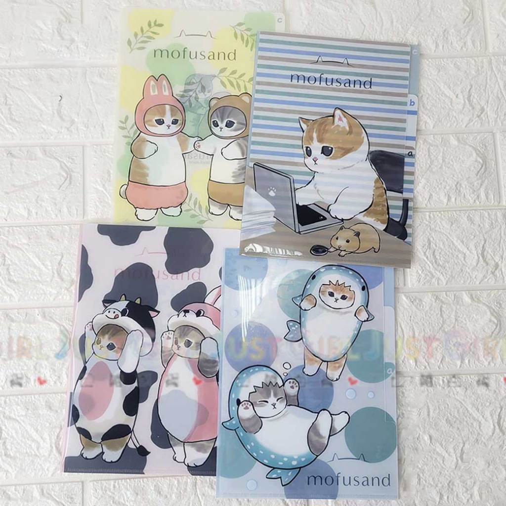A5 三層資料夾-貓福珊迪 MOFUSAND 正版授權 | 蝦皮購物