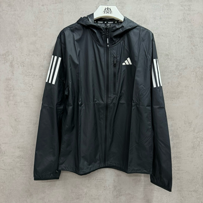 《TNT運動廣場》ADIDAS OTR B JKT 男 單層 防風 連帽外套 慢跑外套 IN1483 | 蝦皮購物