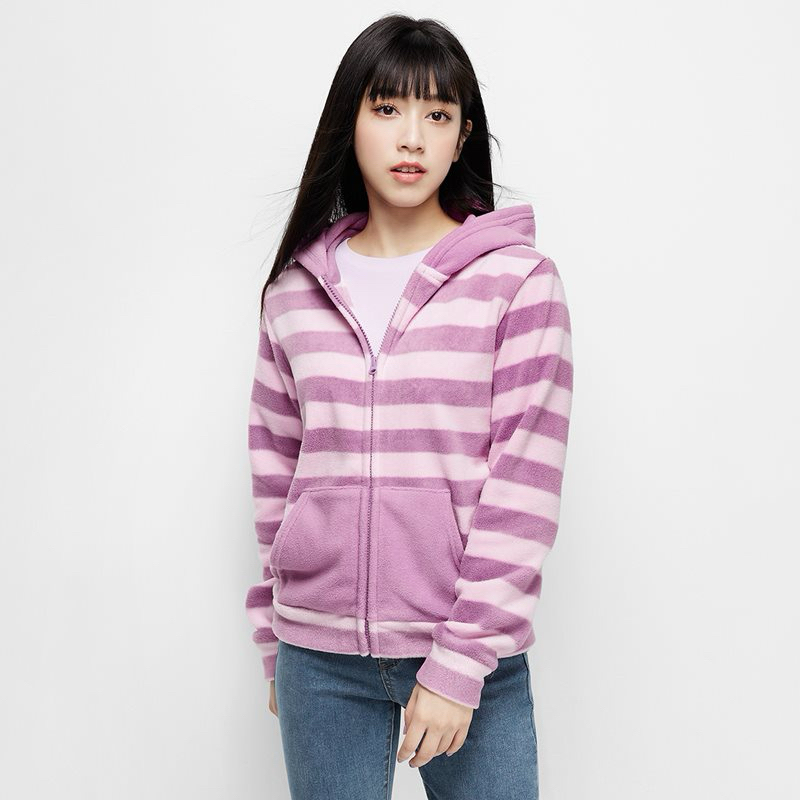 Lativ 迪士尼fleece外套 妙妙貓 法蘭絨 | 蝦皮購物