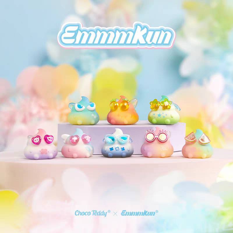 新竹現貨 Emmmkun眼碌碌粑粑四代萌粒潮玩盲盒 可做吊飾 驚喜款有戒指唷 | 蝦皮購物