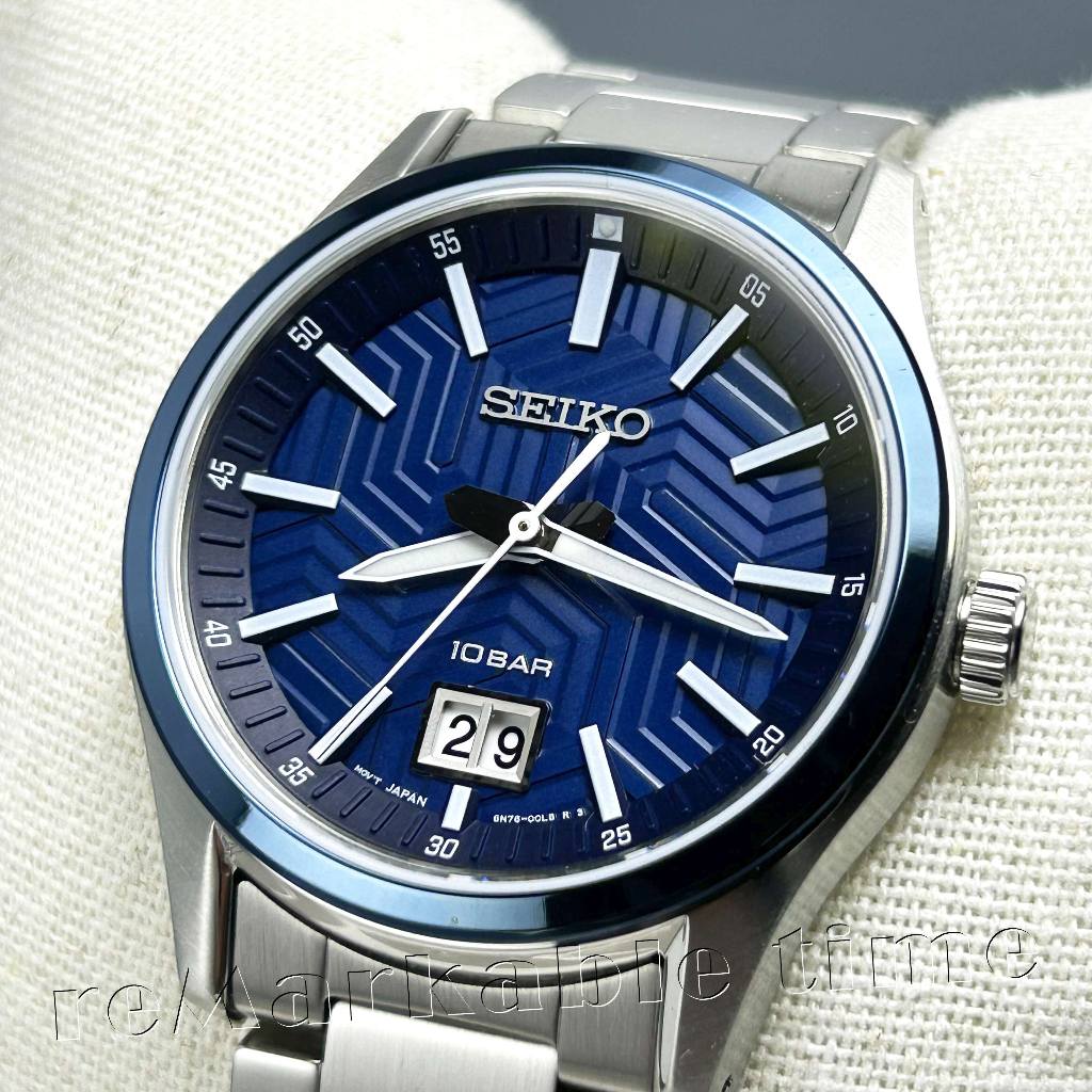【SEIKO 石英手錶】流行時尚藍寶石鏡面大日期男錶款SUR559/SUR559P1 | 蝦皮購物