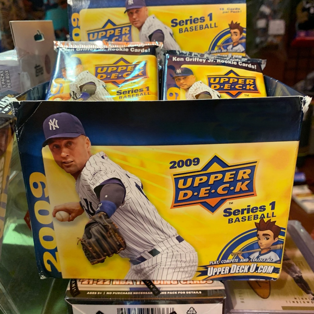 Q豆手創坊★正品 2009 Upper Deck Baseball 美國職棒大聯盟 全新未拆 球員卡 盲包 | 蝦皮購物
