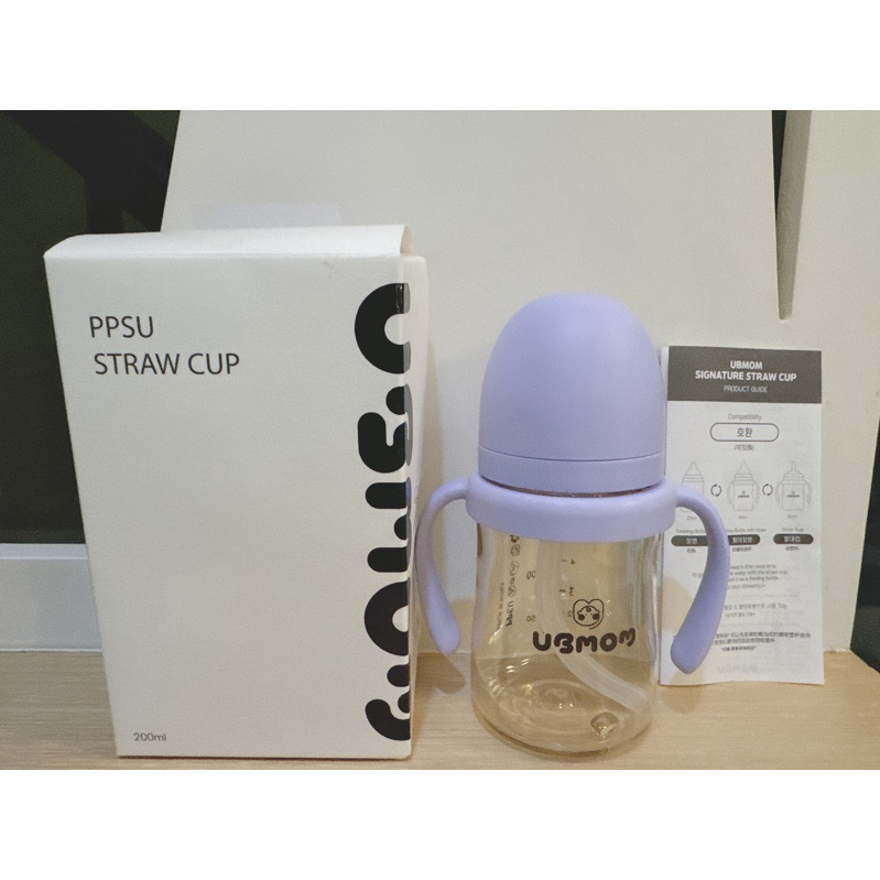 [UBMOM] Signature 防回流 PPSU 吸管杯水壺 PPSU 200ml, 280ml | 蝦皮購物