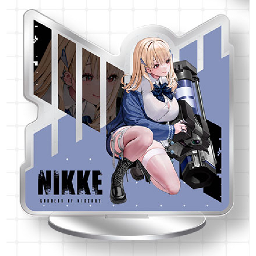 勝利女神 NIKKE《 CHAPTER4 》代理版 一番賞 H賞 雙面立牌 | 蝦皮購物