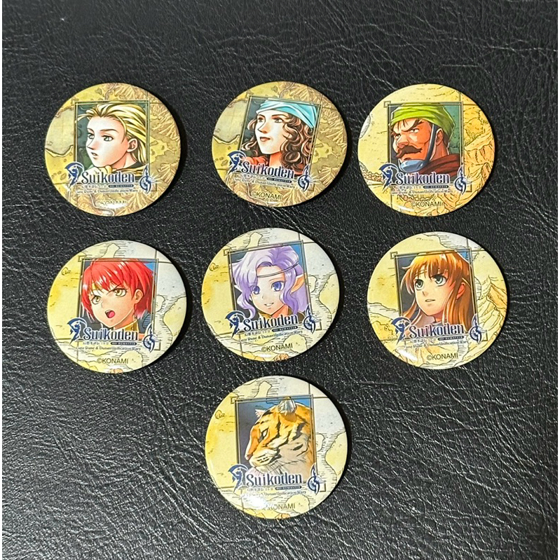 TGS2025台北電玩展：幻想水滸傳I&II HD Remaster 人物徽章 全新 | 蝦皮購物