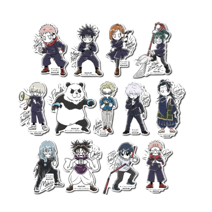 [Direct from Japan] B - SIDE LABEL Sticker Jujutsu Kaisen Vo | 蝦皮購物