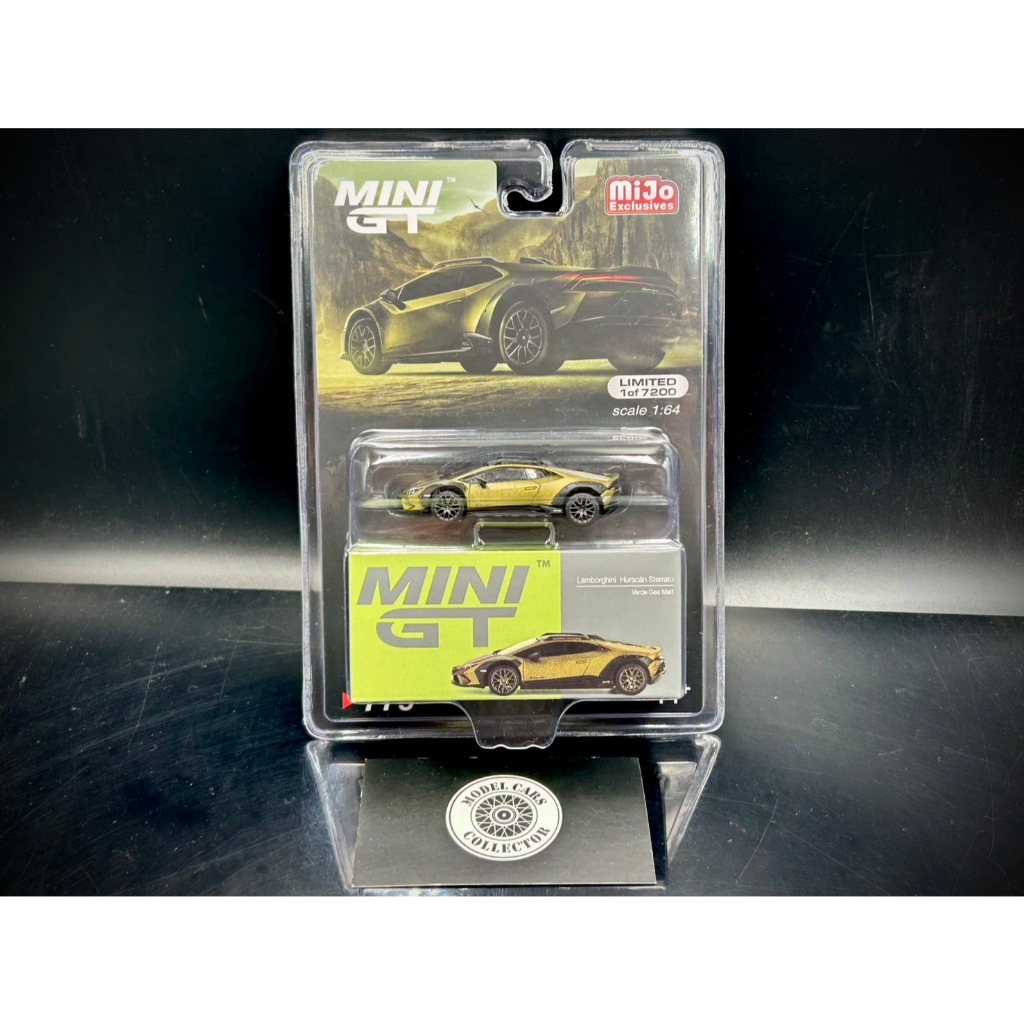 【收藏模人】MINI GT #779 吊卡 Lamborghini Huracán Sterrato Verde | 蝦皮購物
