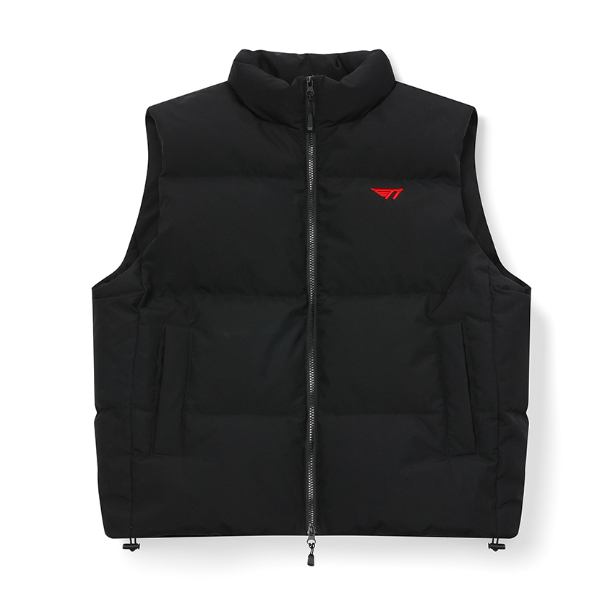 『Yan韓國代購生活』英雄聯盟 LCK LOL T1 Logo Down Vest | 蝦皮購物