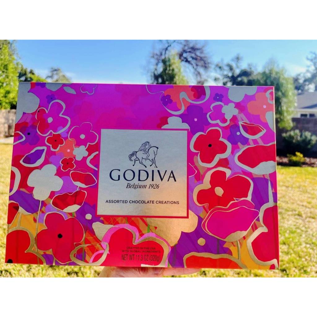 【美國商城USA mall】Godiva 比利時 春季盒裝 混合巧克力 320g 27顆入 | 蝦皮購物