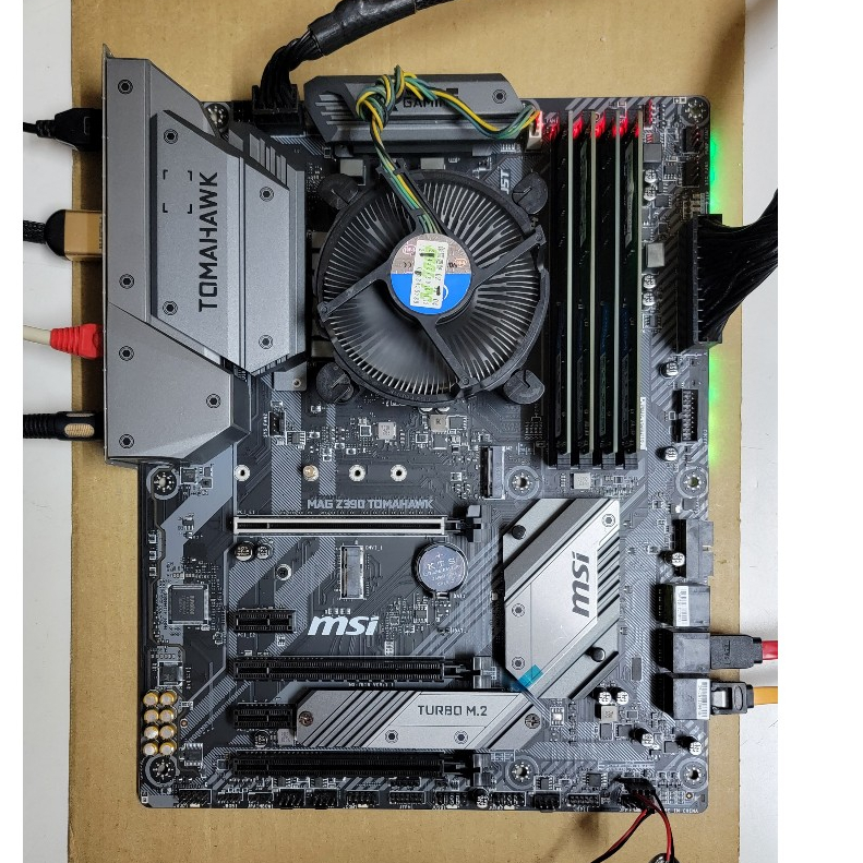 微星 MSI MAG Z390 TOMAHAWK 主機板 1151腳位 有綁WINDOWS家用版授權 Z390 B360 | 蝦皮購物