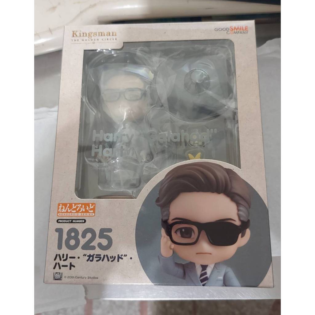 (全新未拆) GSC 黏土人 1825 金牌特務：機密對決 前金士曼頂尖特務 哈利 | 蝦皮購物