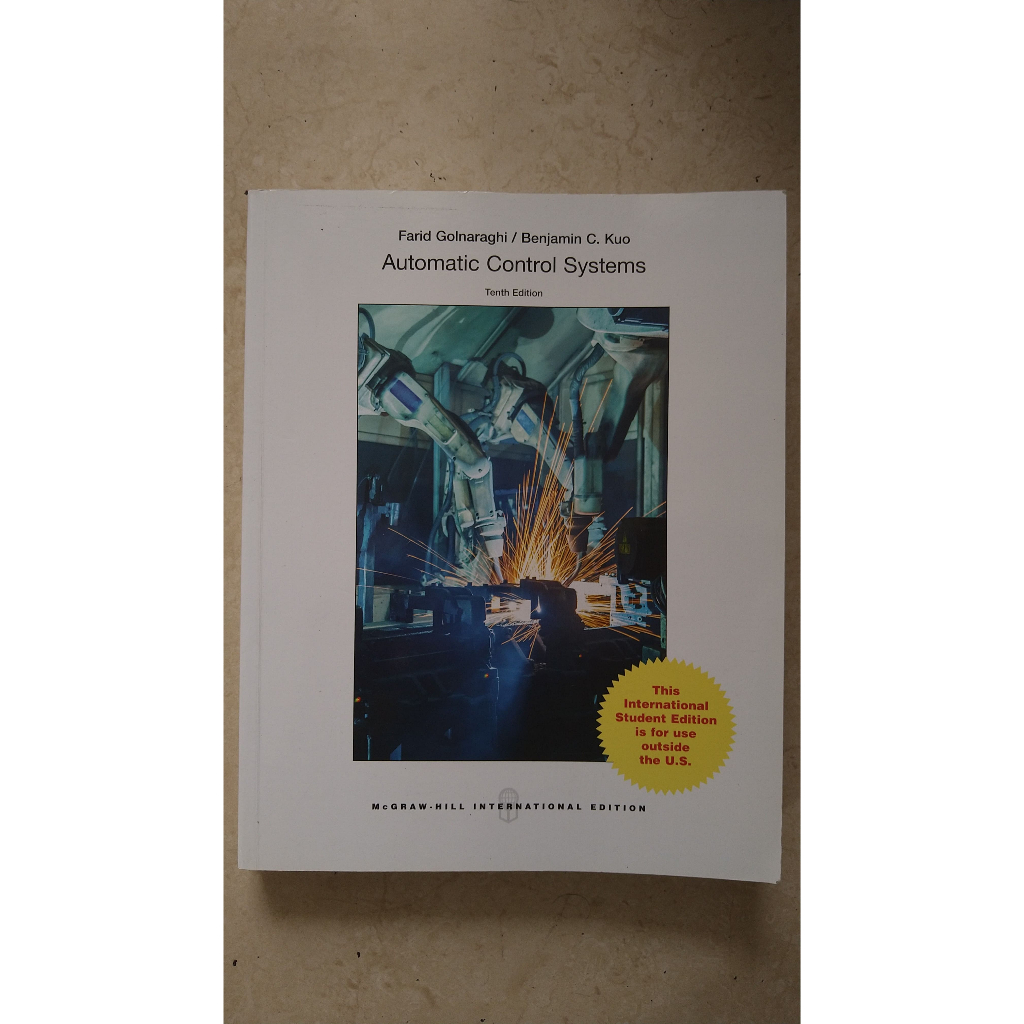 Mc Graw Hill 自動控制系統(第十版) Automatic Control Systems(Tenth Ed) | 蝦皮購物