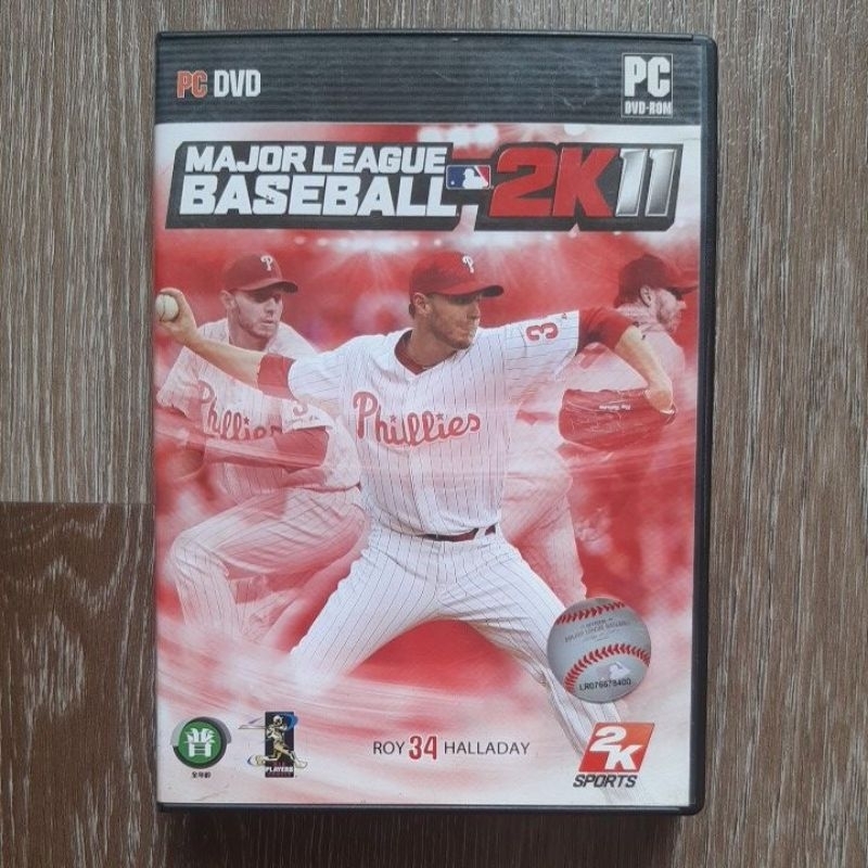 MLB 2K11 大聯盟 美國職棒大聯盟 棒球 單機 電腦 PC 遊戲 英文版 Roy Halladay | 蝦皮購物
