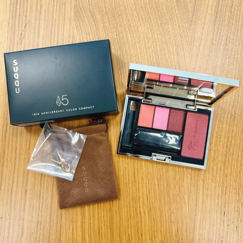 SUQQU 2024 聖誕限定彩妝 101 102 東響 暖灯 15週年限定 晶采眼頰盤 102 幻紫紅 coco彩購 | 蝦皮購物