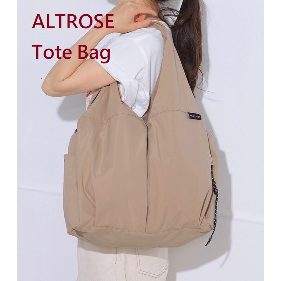 蔓菟小舖💖日本ALTROSE 肩背包 大容量 多功能托特包 尼龍 輕旅包 媽媽包 輕便耐用 旅行包 L00 | 蝦皮購物