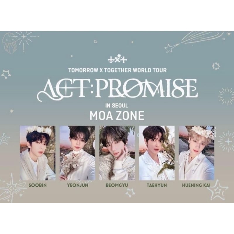 杋圭 TXT ACT: PROMISE IN SEOUL MOA ZONE (官方照片卡) | 蝦皮購物