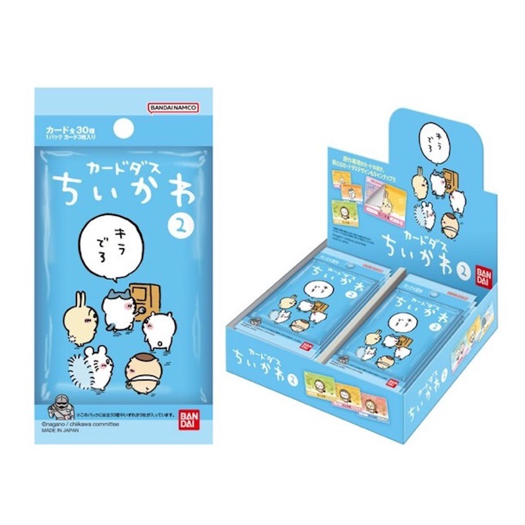 【SuMai粟麥屋】即將到貨 萬代 Carddas 吉伊卡哇 撕拉卡 chiikawa 烏薩奇 吉伊 小八 第二彈 | 蝦皮購物