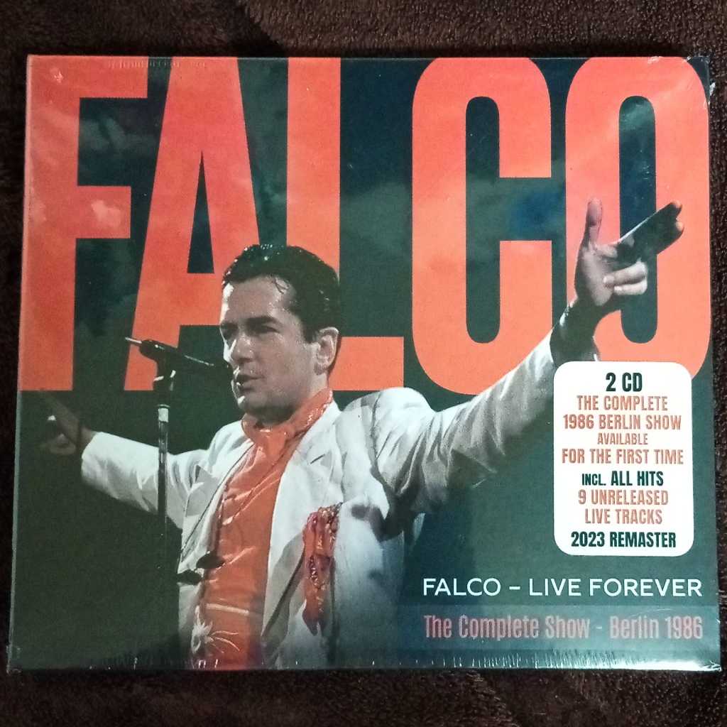 Falco法爾可「Live Forever : The Complete Show永遠的現場完整重現」2CD(全新未拆) | 蝦皮購物