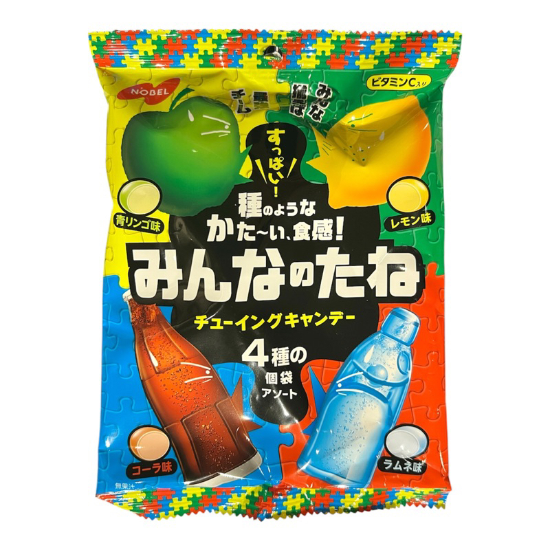 諾貝爾 4種口味嚼糖 88g | 蝦皮購物