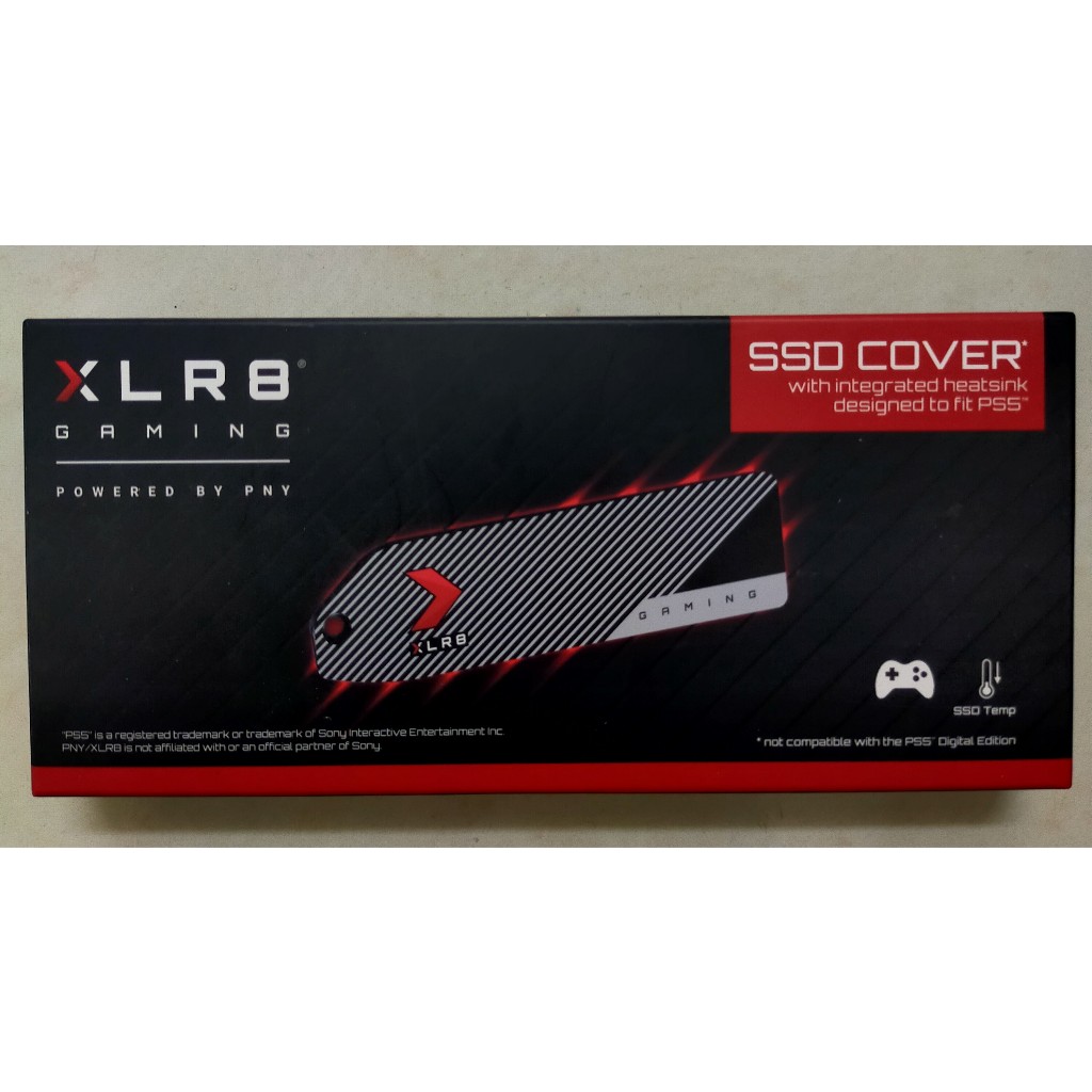 PNY XLR8 SSD Cover SSD散熱片 固態硬碟散熱片 全新未拆封 | 蝦皮購物