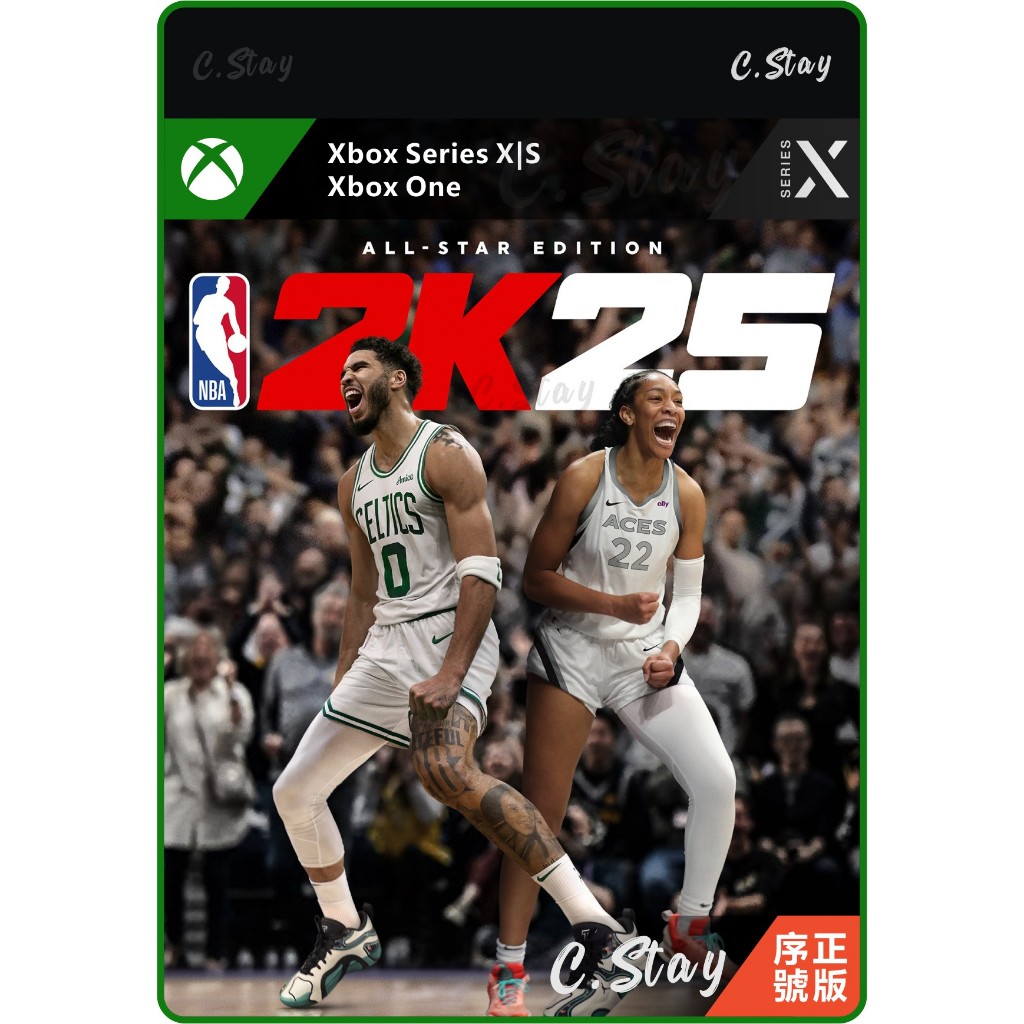NBA 2K25 XBOX ONE Series X|S NBA 2K25 All-Star Edition 遊戲序號 | 蝦皮購物
